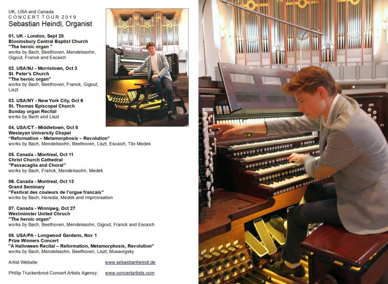 Sebastian Heindl – Organist
